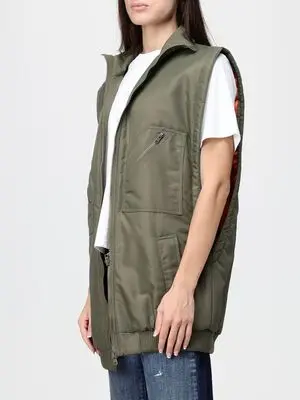 MAISON MARGIELA Technical Nylon Gilet - Kaki