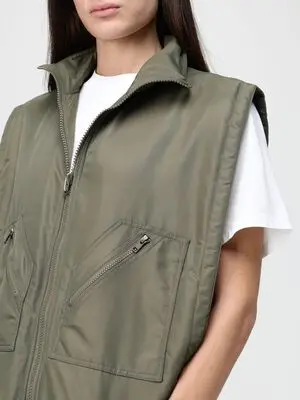 MAISON MARGIELA Technical Nylon Gilet - Kaki