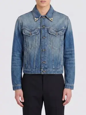 Versace Cotton Denim Shirt Jacket