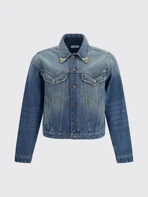 Versace Cotton Denim Shirt Jacket