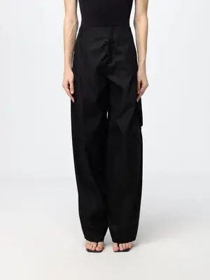 Alaïa High-waisted Wide-leg Technical Taffeta Cargo Trousers