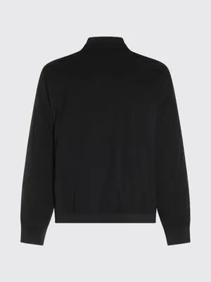C.P. COMPANY Polyester Bomber Jacket With Applied Logo