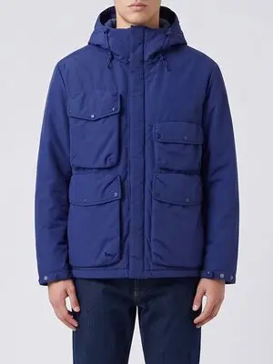 C.P. COMPANY T-flatt Padded Goggle Recycled Nylon Windbreaker - Blue