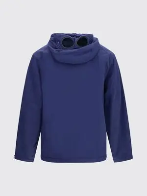 C.P. COMPANY T-flatt Padded Goggle Recycled Nylon Windbreaker - Blue