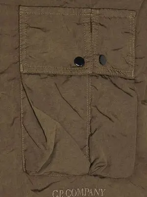 C.P. COMPANY Technical Fabric Shirt Jacket With Concealed Zip