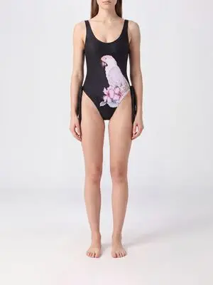 Chloé Graphic Print One-piece Swimsuit - Black