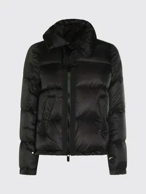 Sacai Short Waterproof Technical Nylon Down Jacket With High Neck