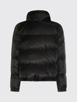 Sacai Short Waterproof Technical Nylon Down Jacket With High Neck