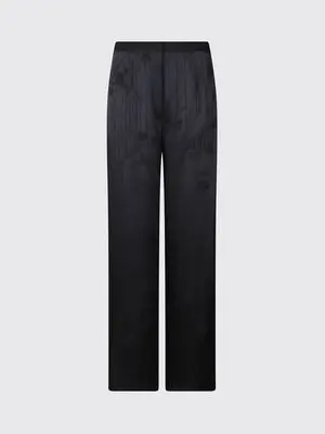 FORTE_FORTE High-waisted Floral Print Palazzo Trousers