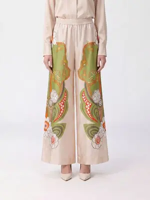 La DoubleJ Wide Leg Printed Trousers