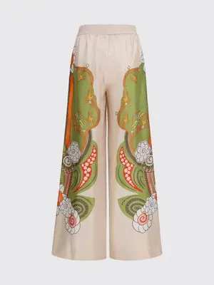 La DoubleJ Wide Leg Printed Trousers