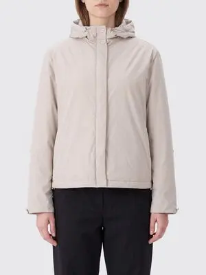 Herno Cropped Hooded Technical Fabric Windbreaker - Beige