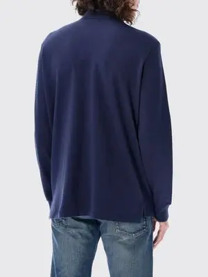 Polo Ralph Lauren Long-sleeved Slim Fit Cotton Polo Shirt