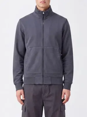 Stone Island Zip-up Sweater - Grey