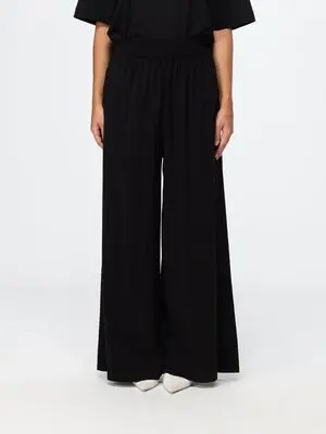ELEH High-waisted Palazzo Trousers In Crêpe