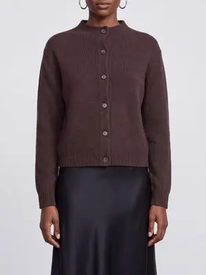 LISA YANG Pure Cashmere Crewneck Cardigan