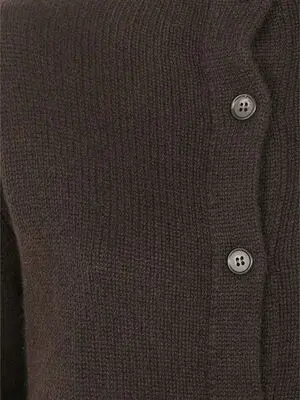 LISA YANG Pure Cashmere Crewneck Cardigan