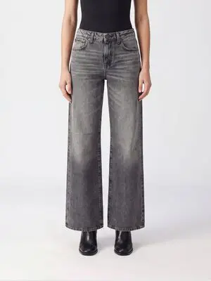 R13 Wide Leg Jeans - Black