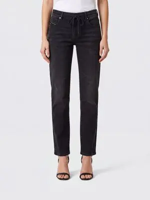 DIESEL® Straight Fit Joggjeans® In Cotton Denim With Drawstring