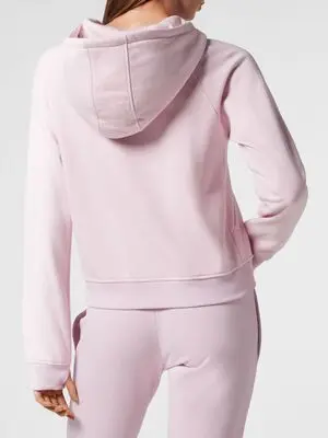 PLEIN SPORT Slim Fit Hooded Zip-up Jersey Sweatshirt