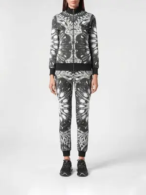 PLEIN SPORT 2-piece Hooded Jersey Tracksuit With Logo