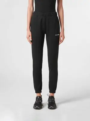 PLEIN SPORT Slim Fit Jersey Jogging Trousers With Elasticated Waist