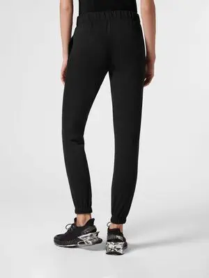 PLEIN SPORT Slim Fit Jersey Jogging Trousers With Elasticated Waist