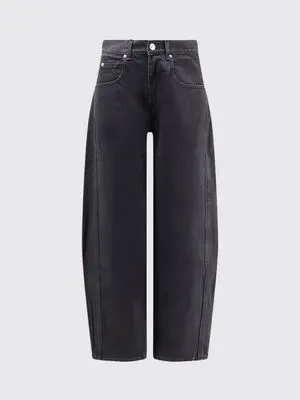 Isabel Marant Étoile Tailored Wide Leg Jeans - Black