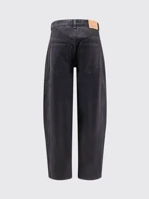 Isabel Marant Étoile Tailored Wide Leg Jeans - Black