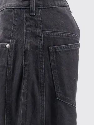 Isabel Marant Étoile Tailored Wide Leg Jeans - Black