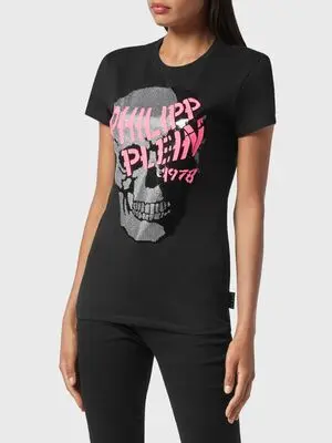 Philipp Plein Slim Fit T-shirts For Women