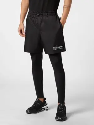 PLEIN SPORT Pants - Black