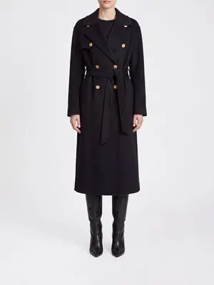 Alberta Ferretti Coat Black