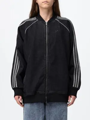 ADIDAS ORIGINALS Cotton Bomber Jacket With 3-stripes Logo Detail