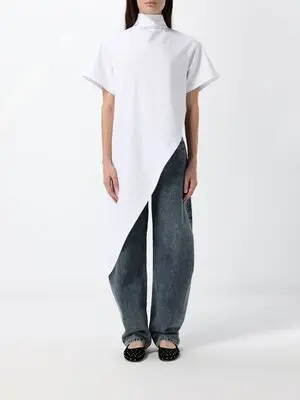 Alaïa Asymmetrical Top - White