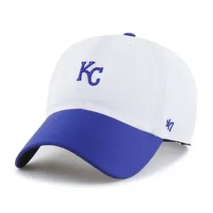 '47 Royal Kansas City Royals Vista Mini Clean Up Brrr° Adjustable Hat - White