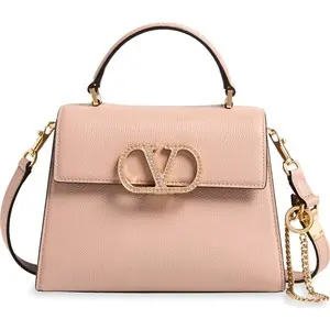 Valentino Garavani Small Vsling Leather Top Handle Bag