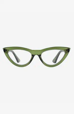 REALITY EYEWEAR Kiss Kiss Reader Glasses - Moss