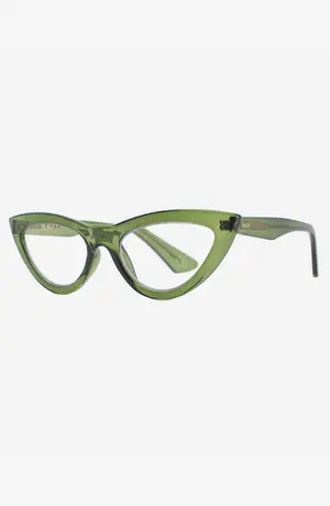 REALITY EYEWEAR Kiss Kiss Reader Glasses - Moss