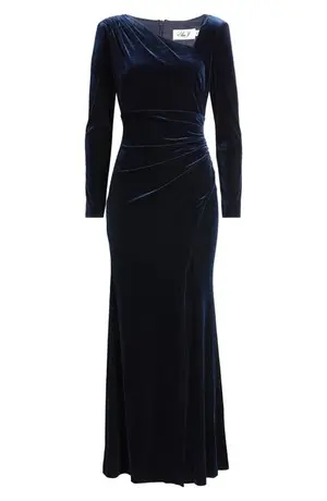 Eliza J Long Sleeve Evening Dresses