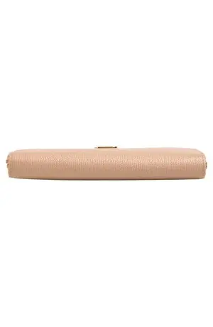 Valentino Garavani Vlogo Zip Around Leather Continental Wallet