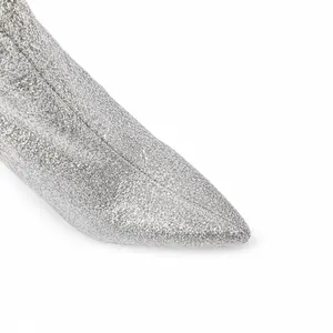 KNEETOES Roxie Glitter Stiletto Boots