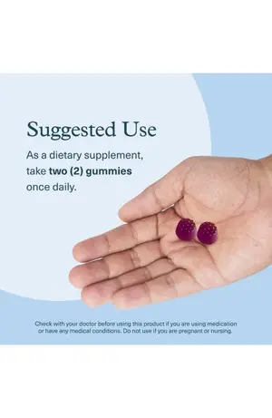 YOUTHEORY Organic Ashwagandha Stress Relief Gummies Blueberry 60 Vegan Gummies