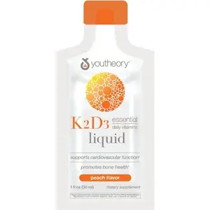 YOUTHEORY K2d3 Liquid Vitamin Bone And Heart Health Support 1 Oz - None