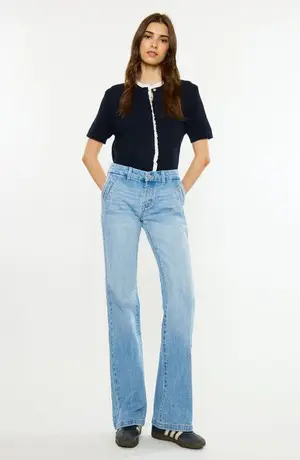KANCAN Azalea Low Rise Bootcut Jeans