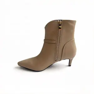 KNEETOES Tinsley Boots - Beige