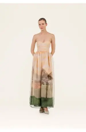 Agua Bendita Tonia Paraiso Maxi Dress