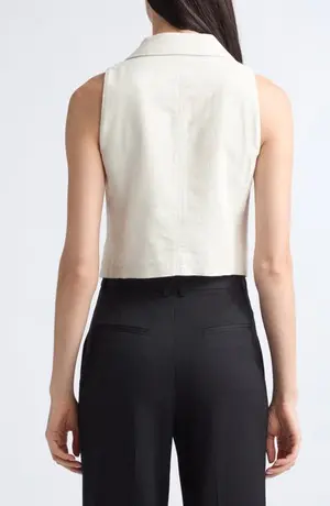 Emporio Armani Tailored Metallic Vest