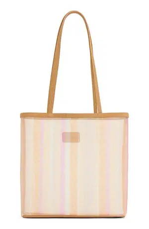 MANSUR GAVRIEL Filo Stripe Mesh Tote - Sunset Multi