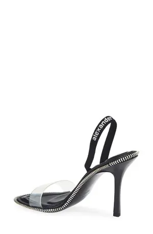 Alexander Wang Nova Zip Slingback Sandal